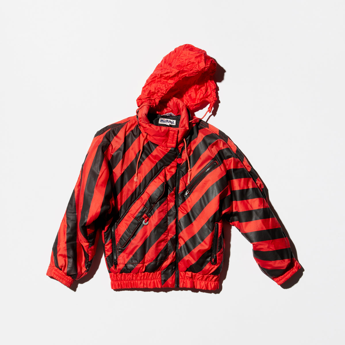 Vintage《mistral》80s Nylon Pudding Jacket – VELVET