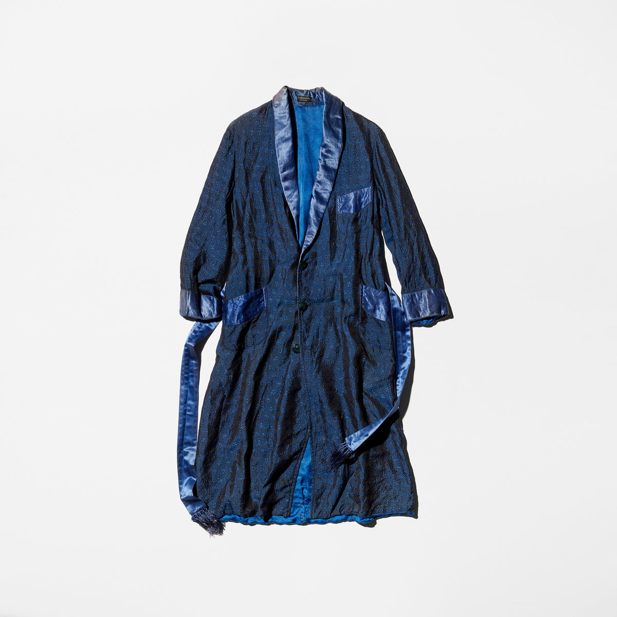 Vintage《The BROADWAY》Robe Type Chester-field Coat – VELVET