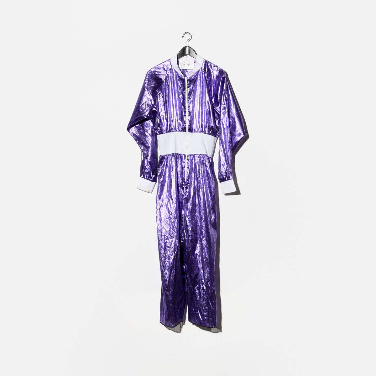 Vintage《Do Rags Designs》Shiny Purple Jump Suit – VELVET