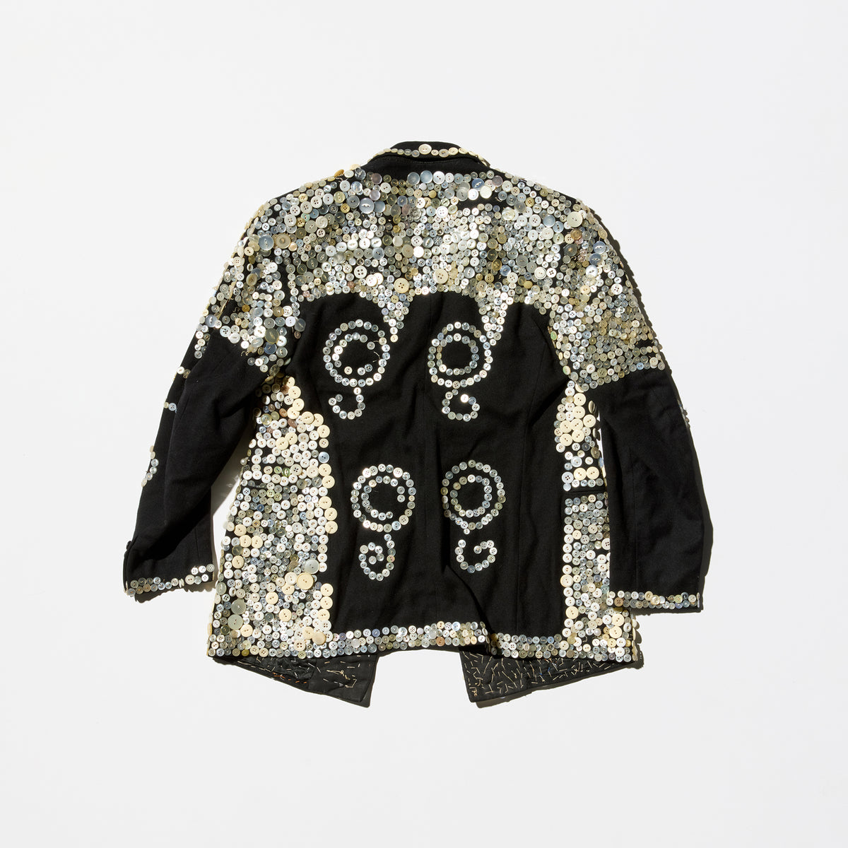 Vintage “Pearly King” Old Costume Jacket Made in England – VELVET
