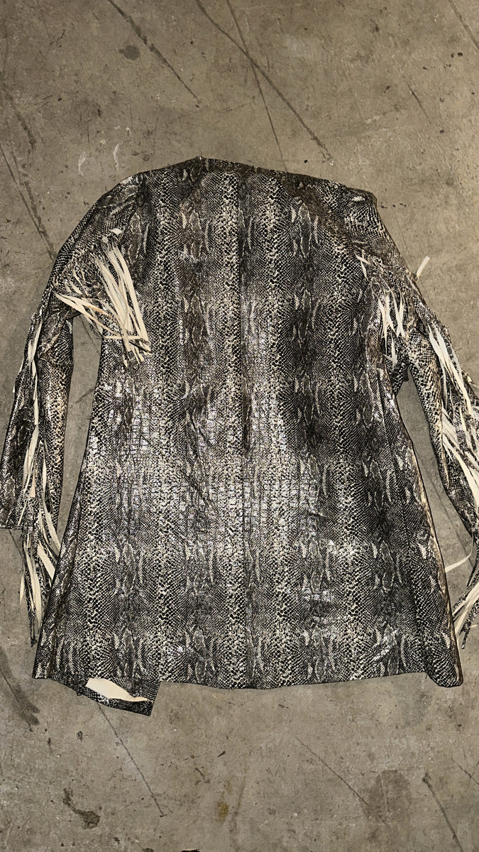 Vintage Python Leather Suit – VELVET