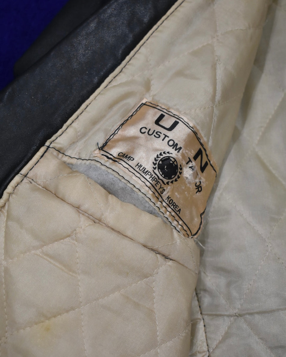 Vintage《UN CUSTOM TAILOR》1960s-1970s Leather Tailored Jacket – VELVET