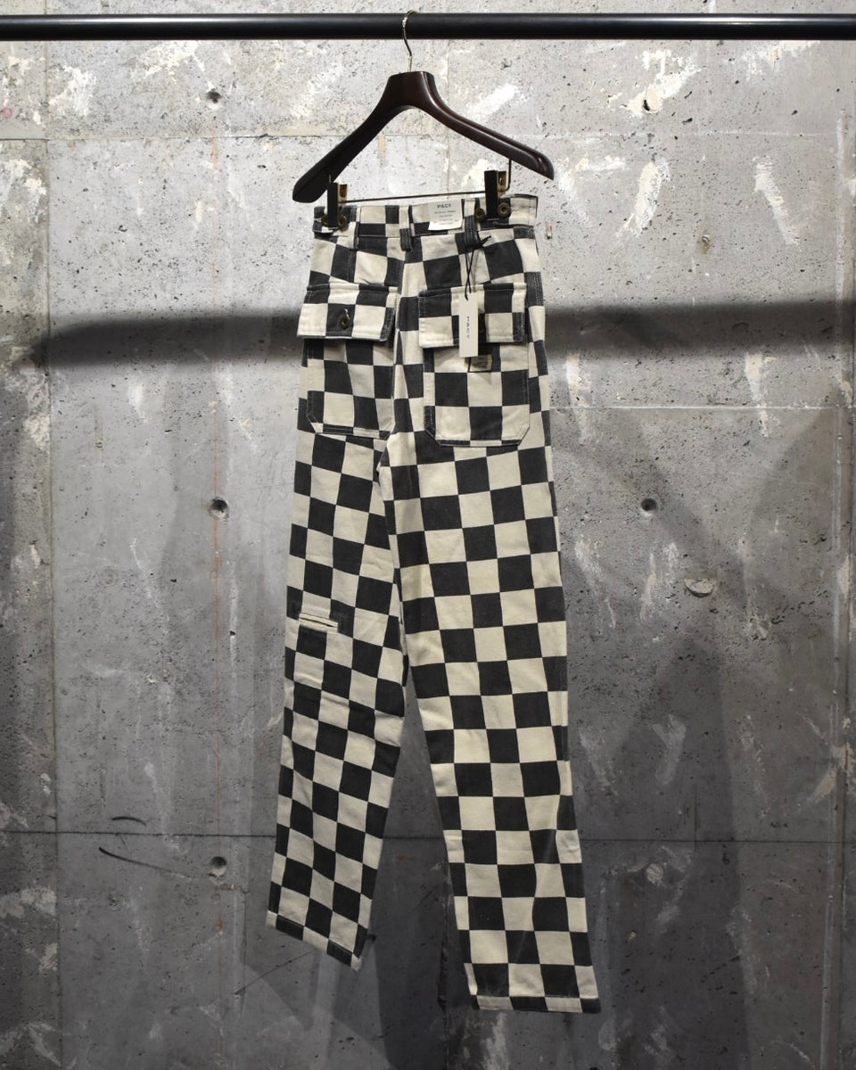 Vintage《P&Co》1990s-2000s Deadstock Checkered Flak Pants – VELVET